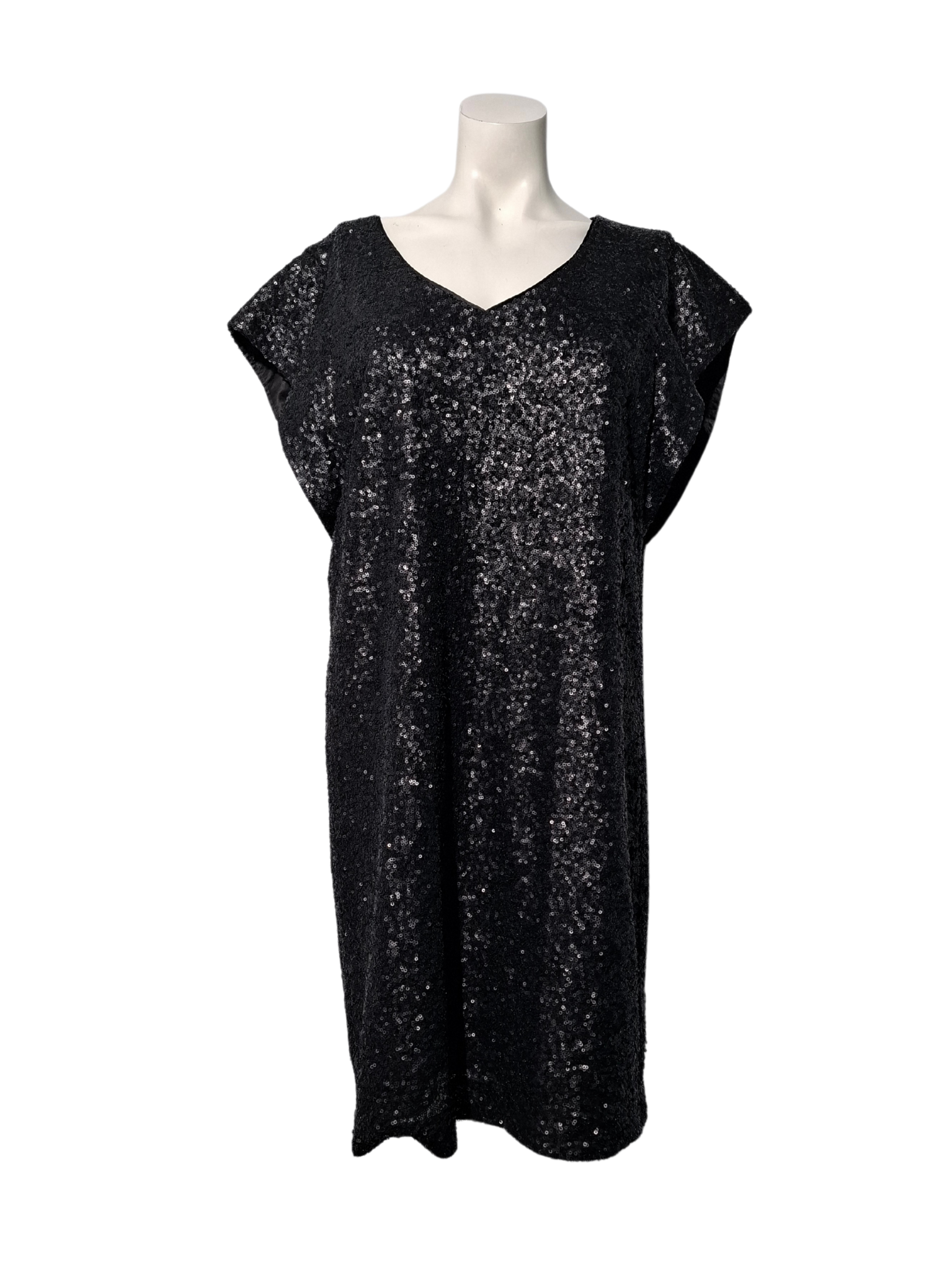 Juoda VILA suknelė su žvyneliais, L Kaina